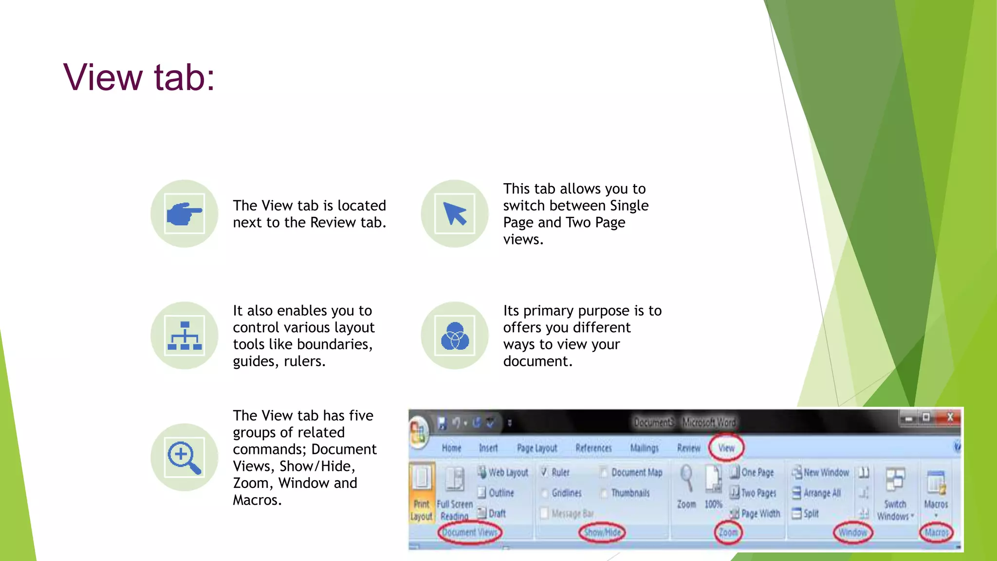 Ms word module 1 | PPTX