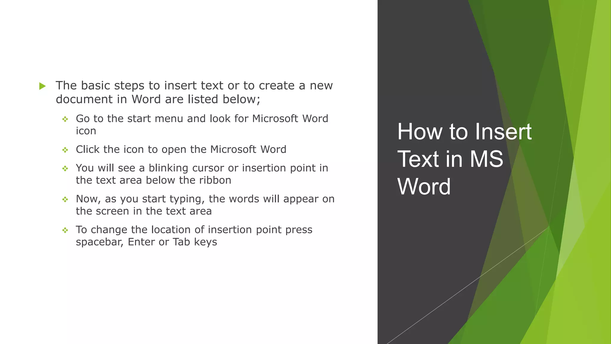Ms word module 1 | PPTX