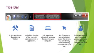 Ms word module 1 | PPTX