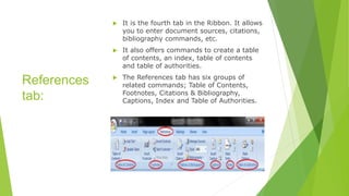 Ms word module 1 | PPTX