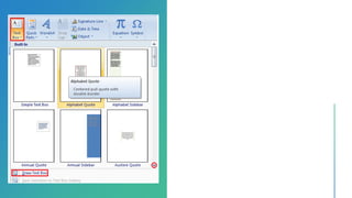 Msword module 3 | PPTX