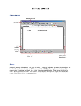 Introduction to MS WORD | DOC