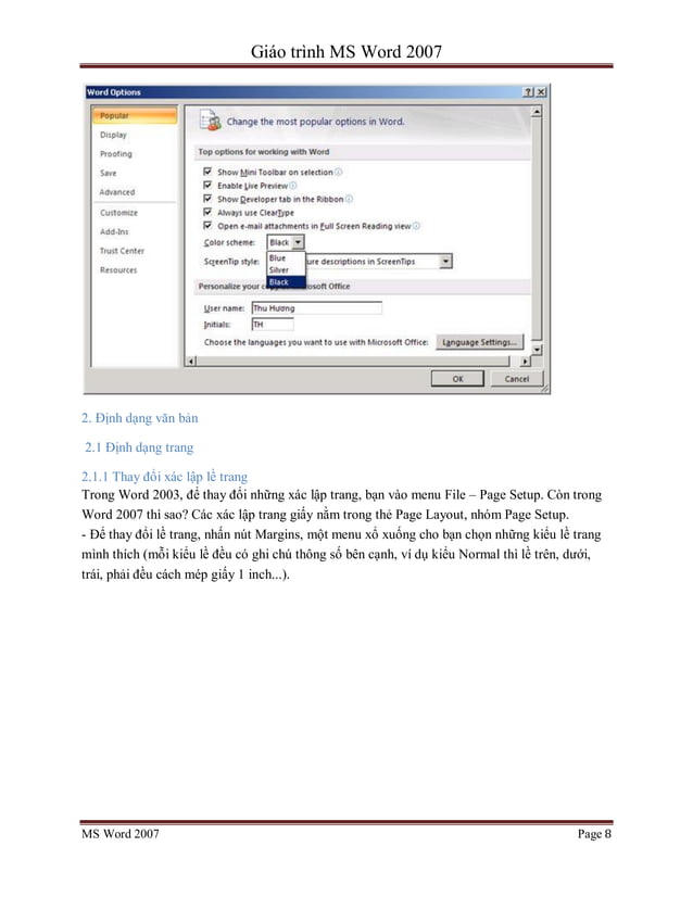 Ms word 2007 | PDF