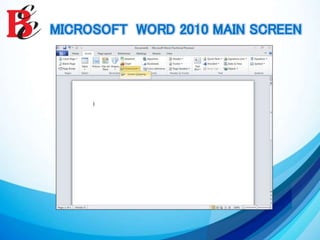 Ms Word 2010 Training In Ambala ! Batra Computer Centre | PPTX