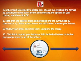 Explanation About MS Word And its Various Tabs And Toolbars | PPTX