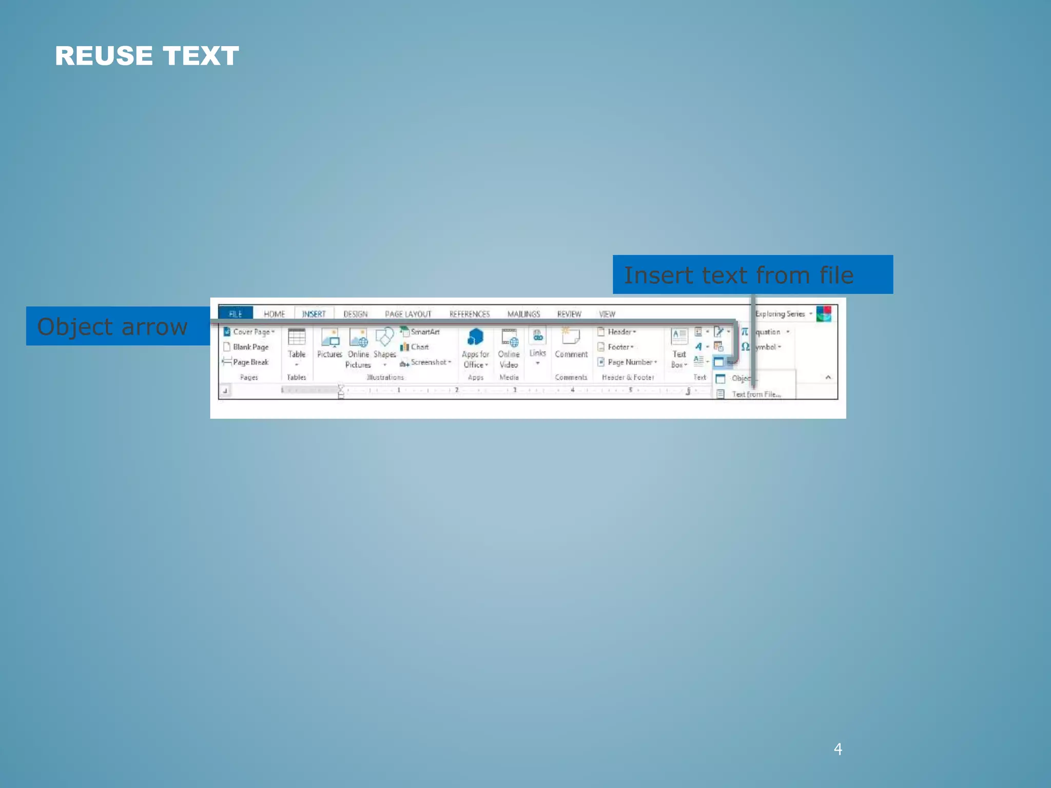 Ms word 2013 | PPTX
