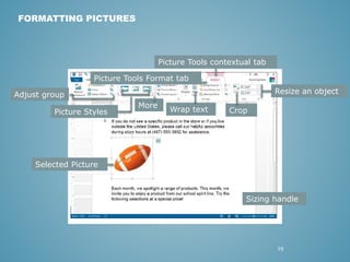 Sizing Handle In Word