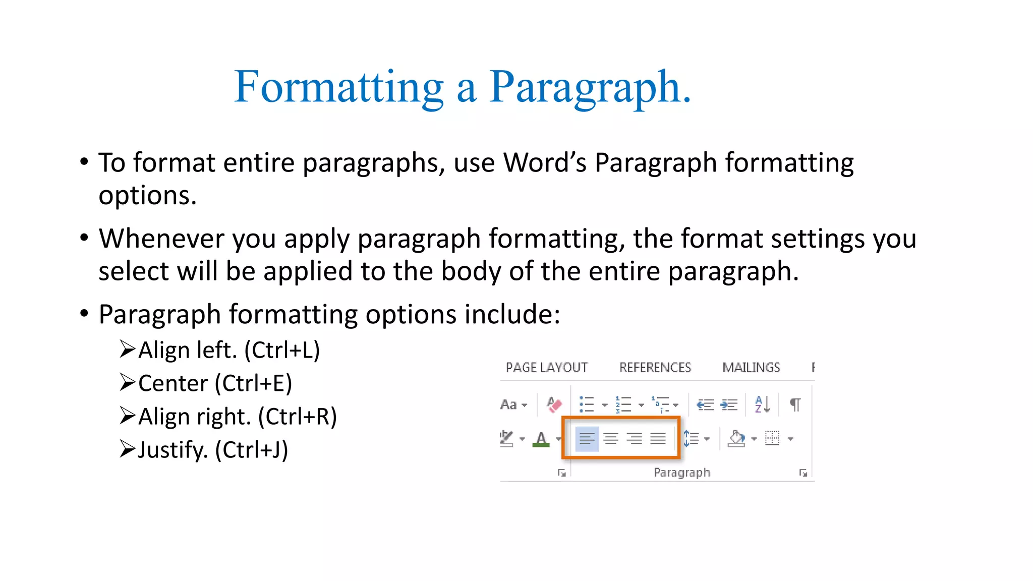 Ms word 2013 Training | PPTX