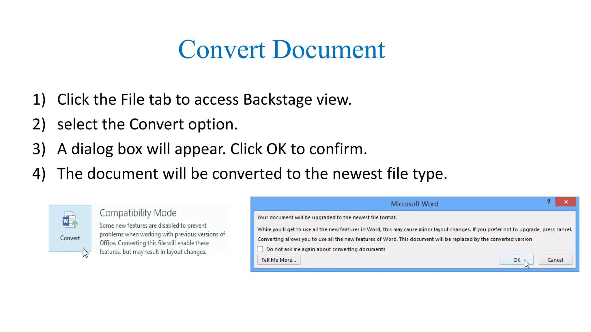 Ms word 2013 Training | PPTX