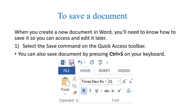 Ms word 2013 Training | PPTX | Desktop Publishing | Computer Software ...