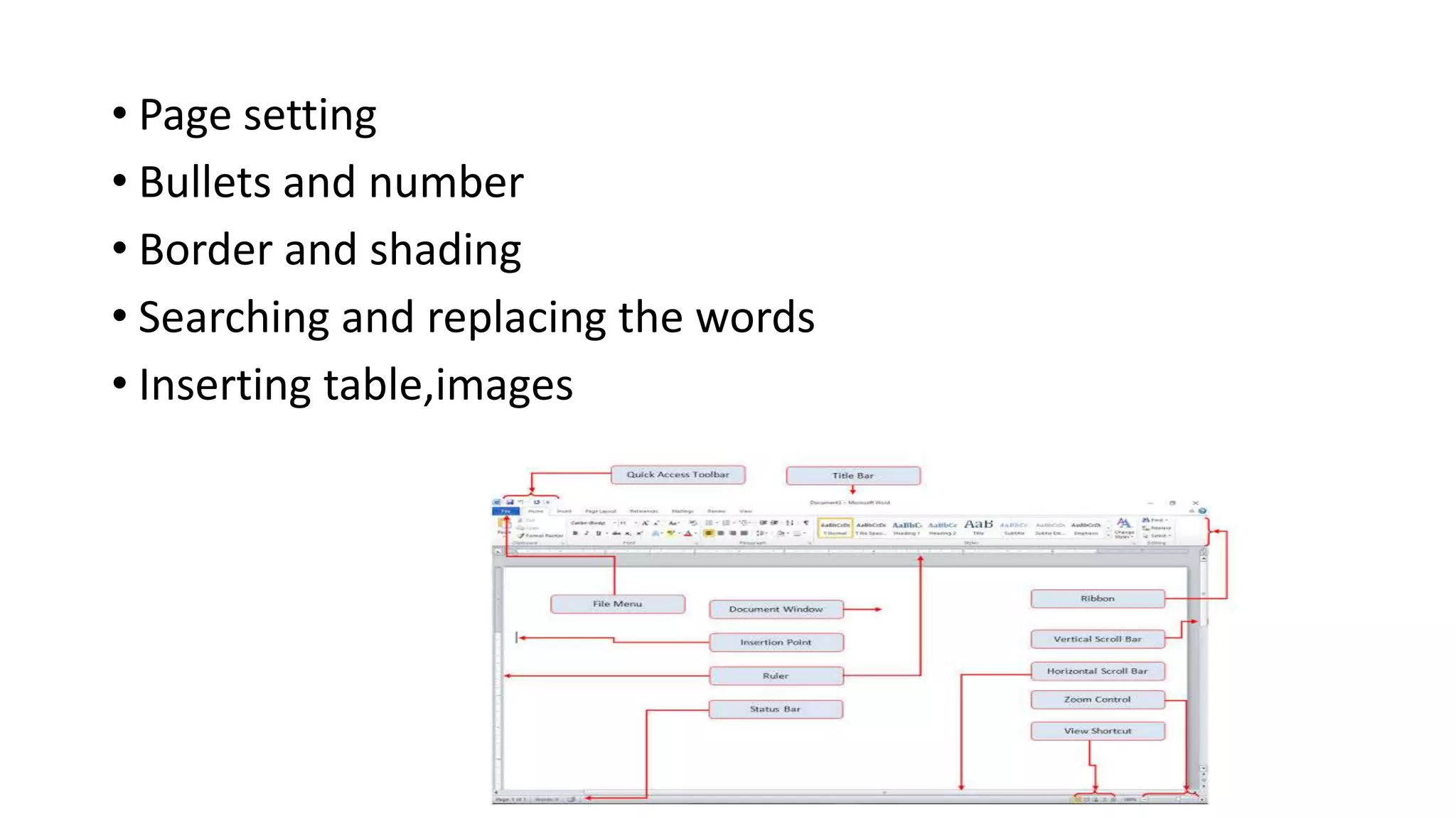 Ms word and_ms_excel | PPT