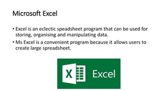 Ms word and_ms_excel | PPT