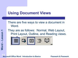MS WORD BASICS for the beginners or students | PPT