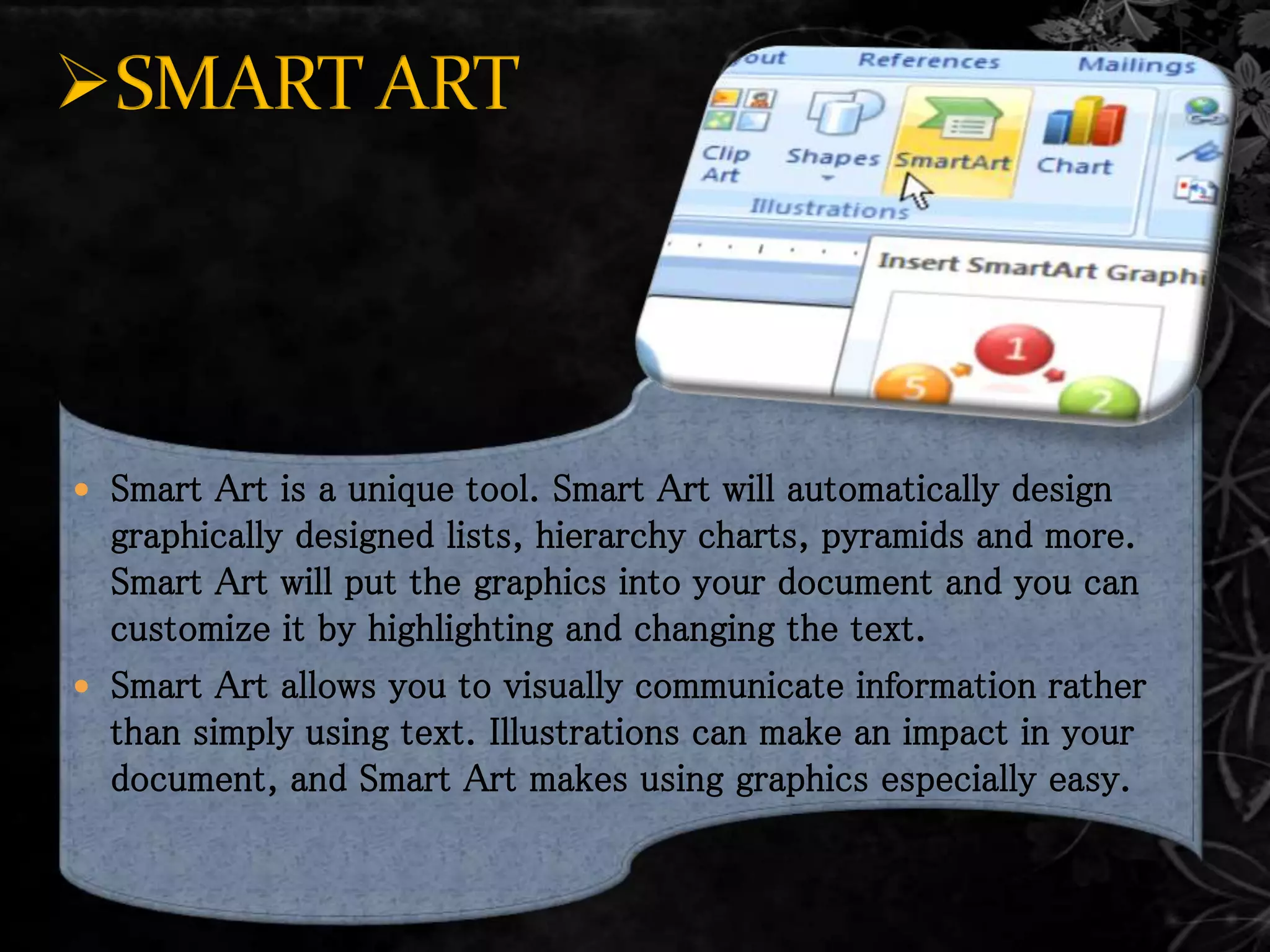 Ms Word (Insert Option) | PPTX