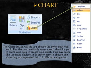 Ms Word (Insert Option) | PPTX