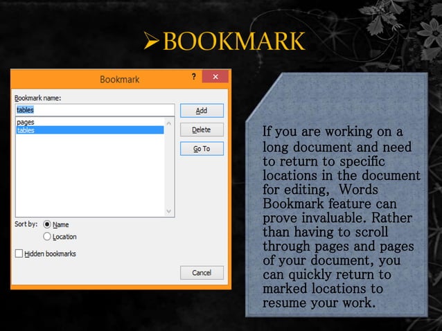 Ms Word (Insert Option) | PPTX | Desktop Publishing | Computer Software and Applications