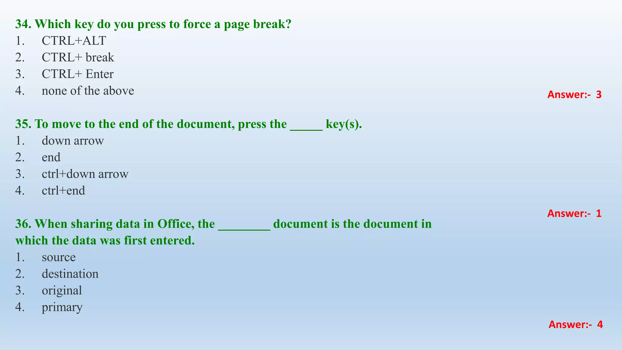 Ms word mcq | PDF | Desktop Publishing | Computer Software and Applications