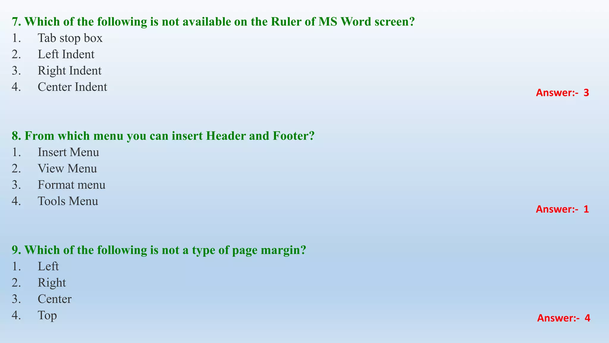 Ms word mcq | PDF | Desktop Publishing | Computer Software and Applications