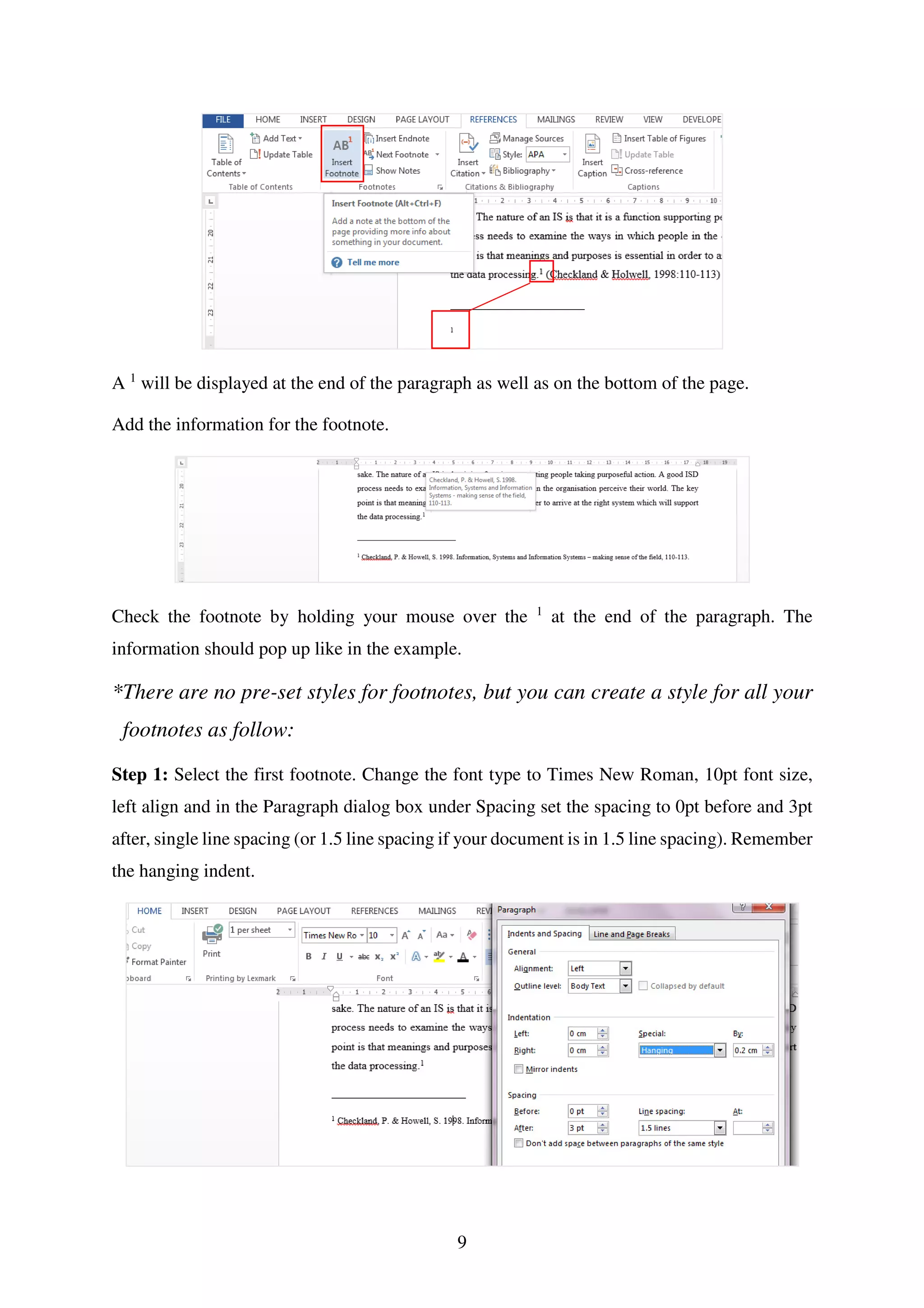 Ms word notes | PDF
