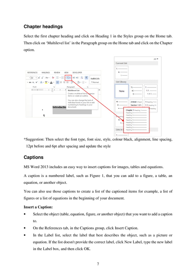Ms word notes | PDF
