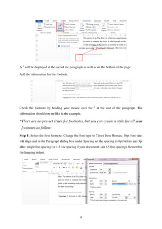 Ms word notes | PDF