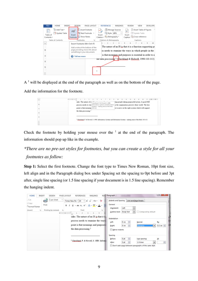 Ms word notes | PDF
