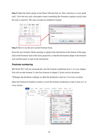 Ms word notes | PDF