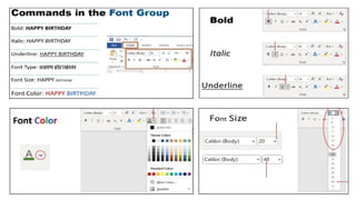 Basic functions of Microsoft Word in Offices | PPTX
