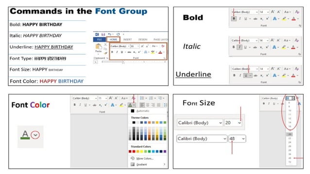 Basic functions of Microsoft Word in Offices | PPTX