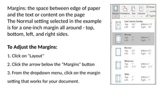 Basic functions of Microsoft Word in Offices | PPTX