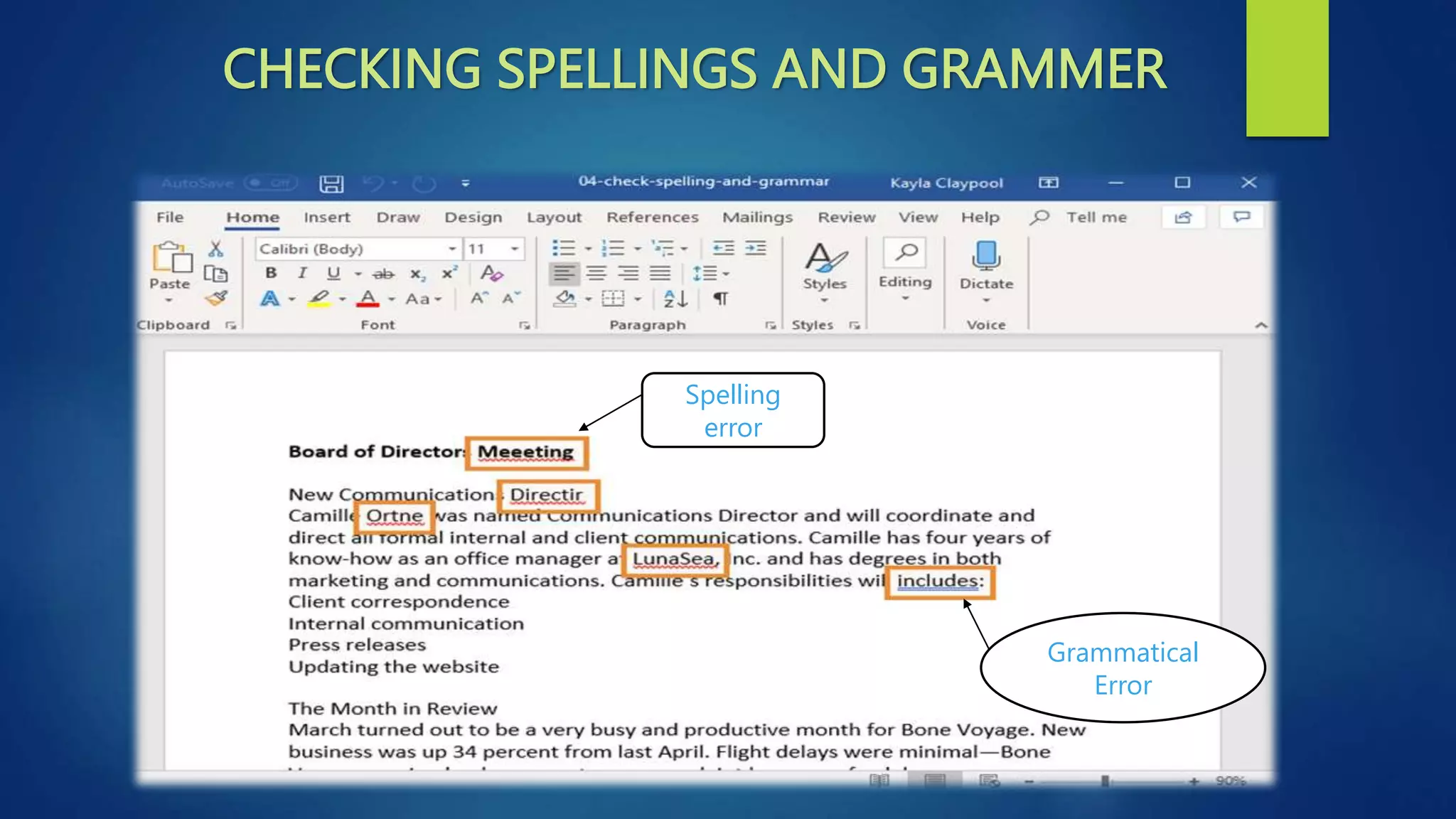 MICROSOFT WORD INTRODUCTION Presentation | PPTX