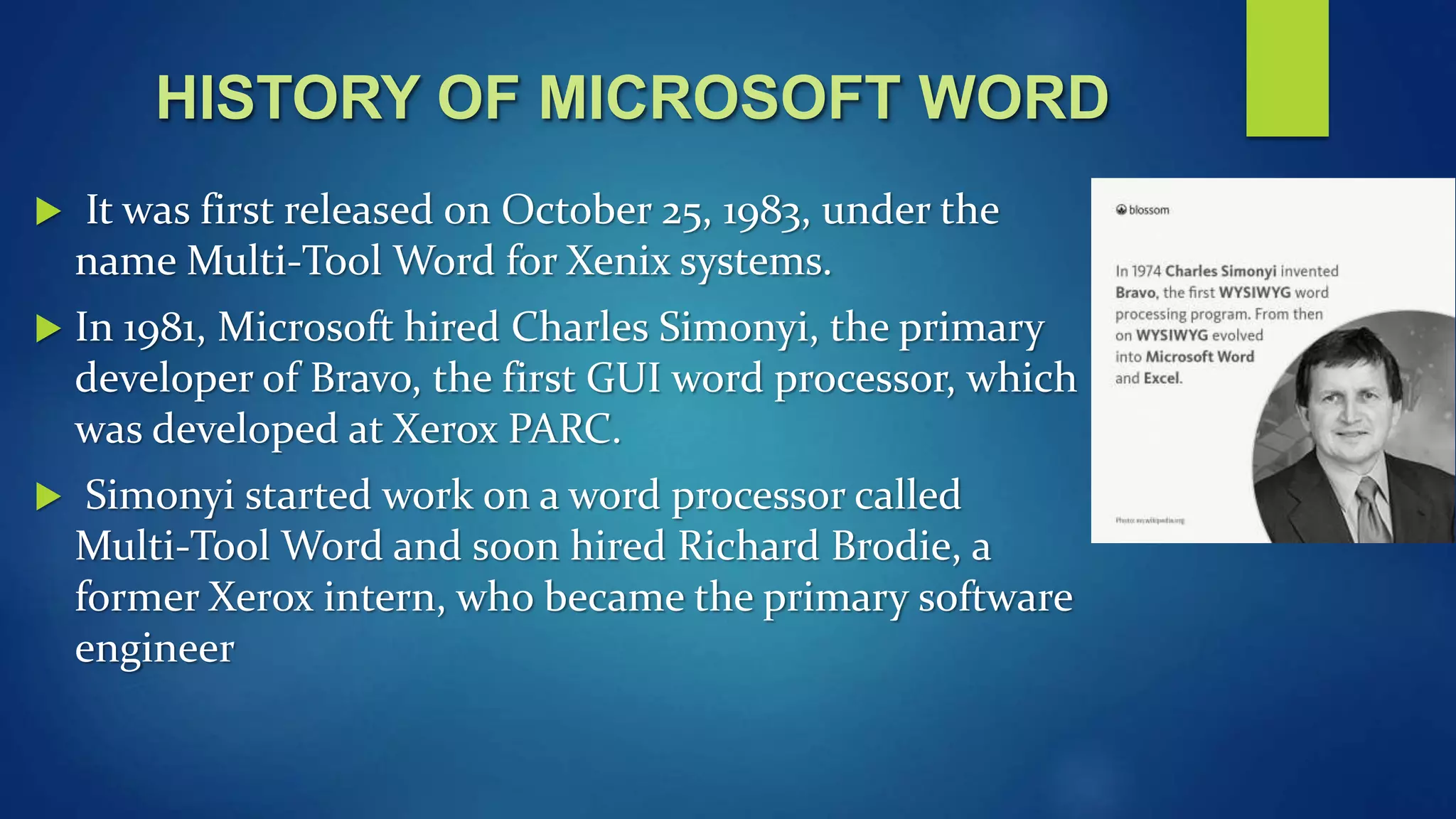 MICROSOFT WORD INTRODUCTION Presentation | PPTX