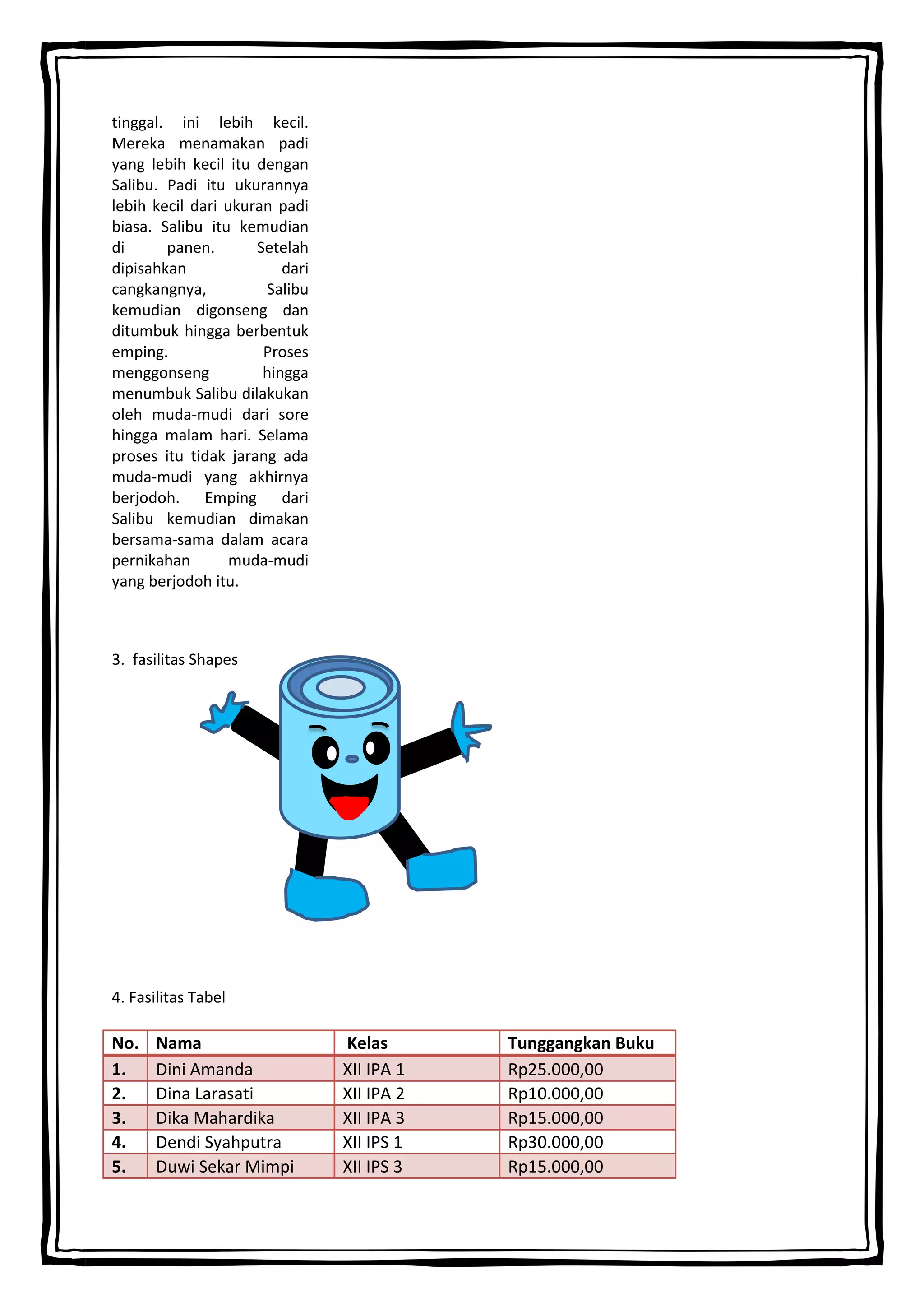 Ms word pratik 2 | PDF