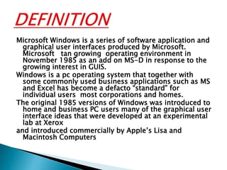 Ms word presentation | PPTX