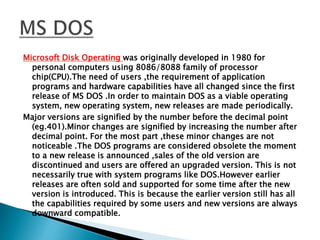 Ms word presentation | PPTX