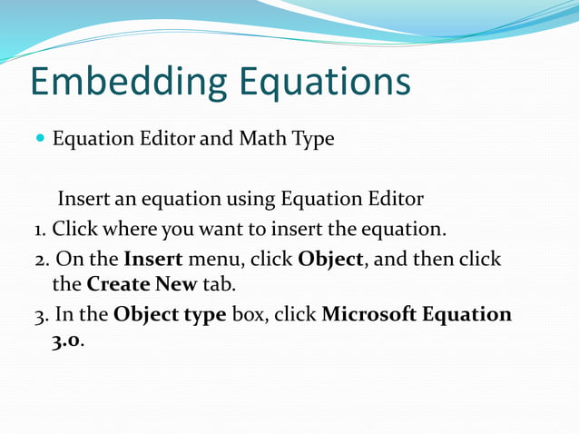 Ms word (report1 on ict math ed) | PPTX | Desktop Publishing | Computer ...