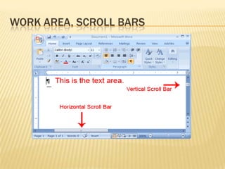 Ms word screen | PPTX