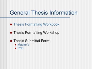 Ms word thesis_082 | PPT