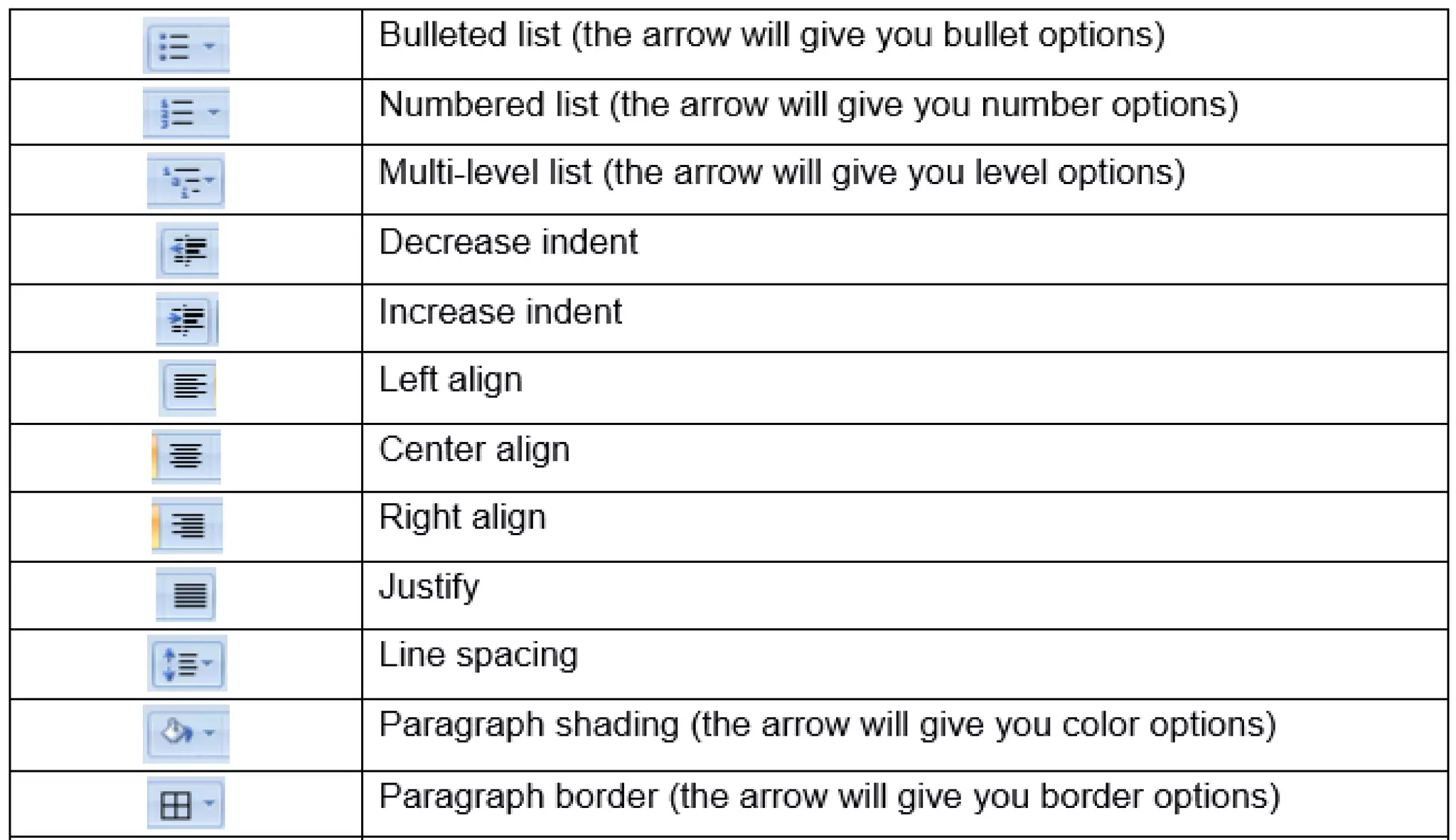 MS WORD TOOLBARS.pptx