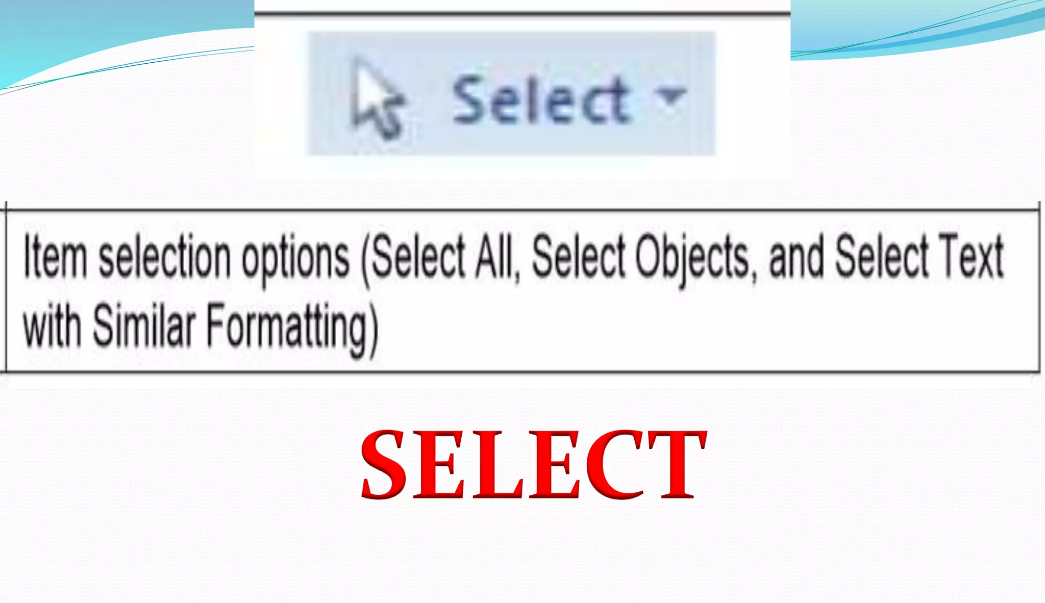 MS WORD TOOLBARS.pptx