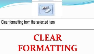 MS WORD TOOLBARS.pptx | Desktop Publishing | Computer Software and ...
