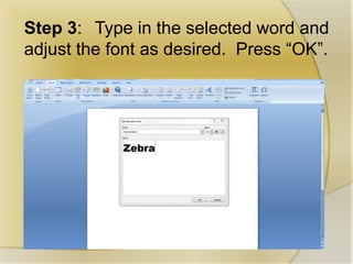 Ms word tutorial tec 537.pptx