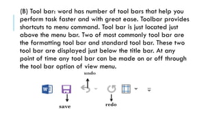 Microsoft Word Introduction Lesson .pptx | Desktop Publishing ...