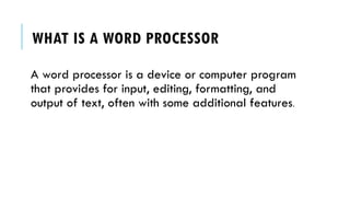 Microsoft Word Introduction Lesson .pptx