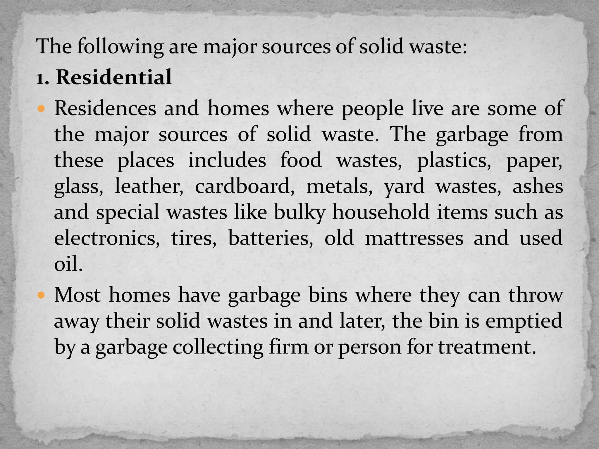 Municipal Solid Waste Management | PDF