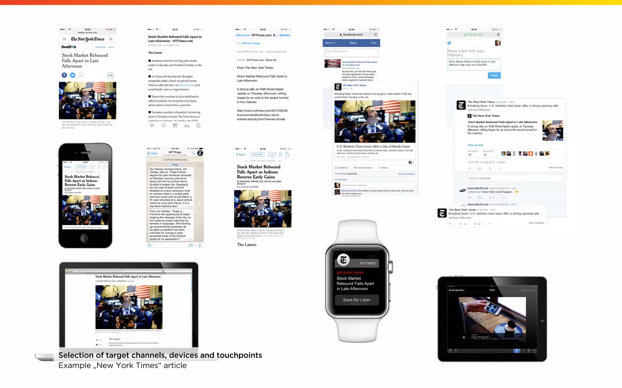 Content Design and UI Architecture for Multiscreen-projects | PDF