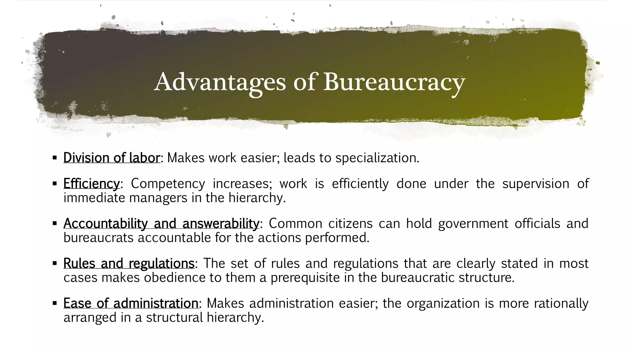 Bureaucratic leadership | PPTX