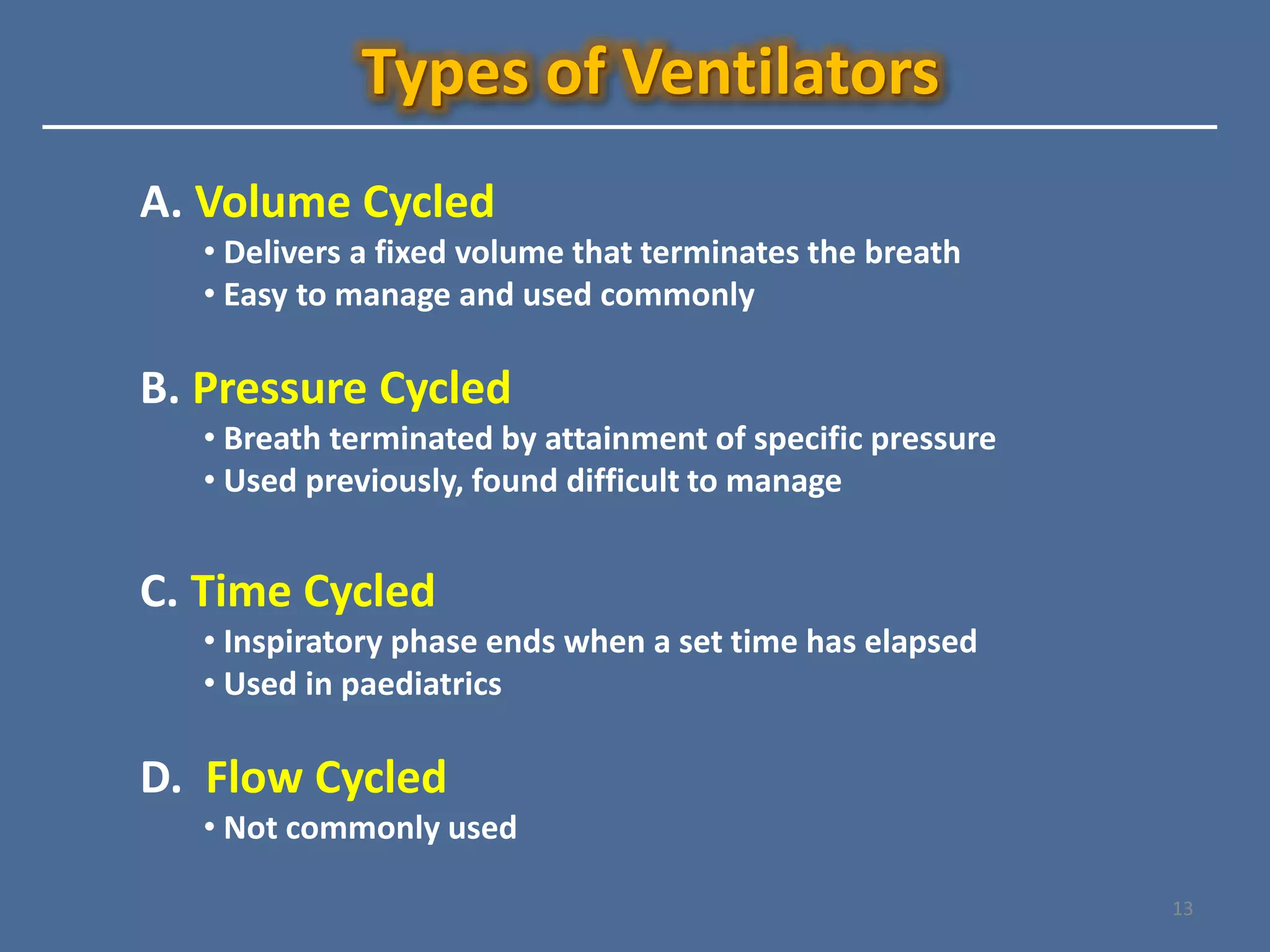 Approach to Mechanical ventilation | PPTX