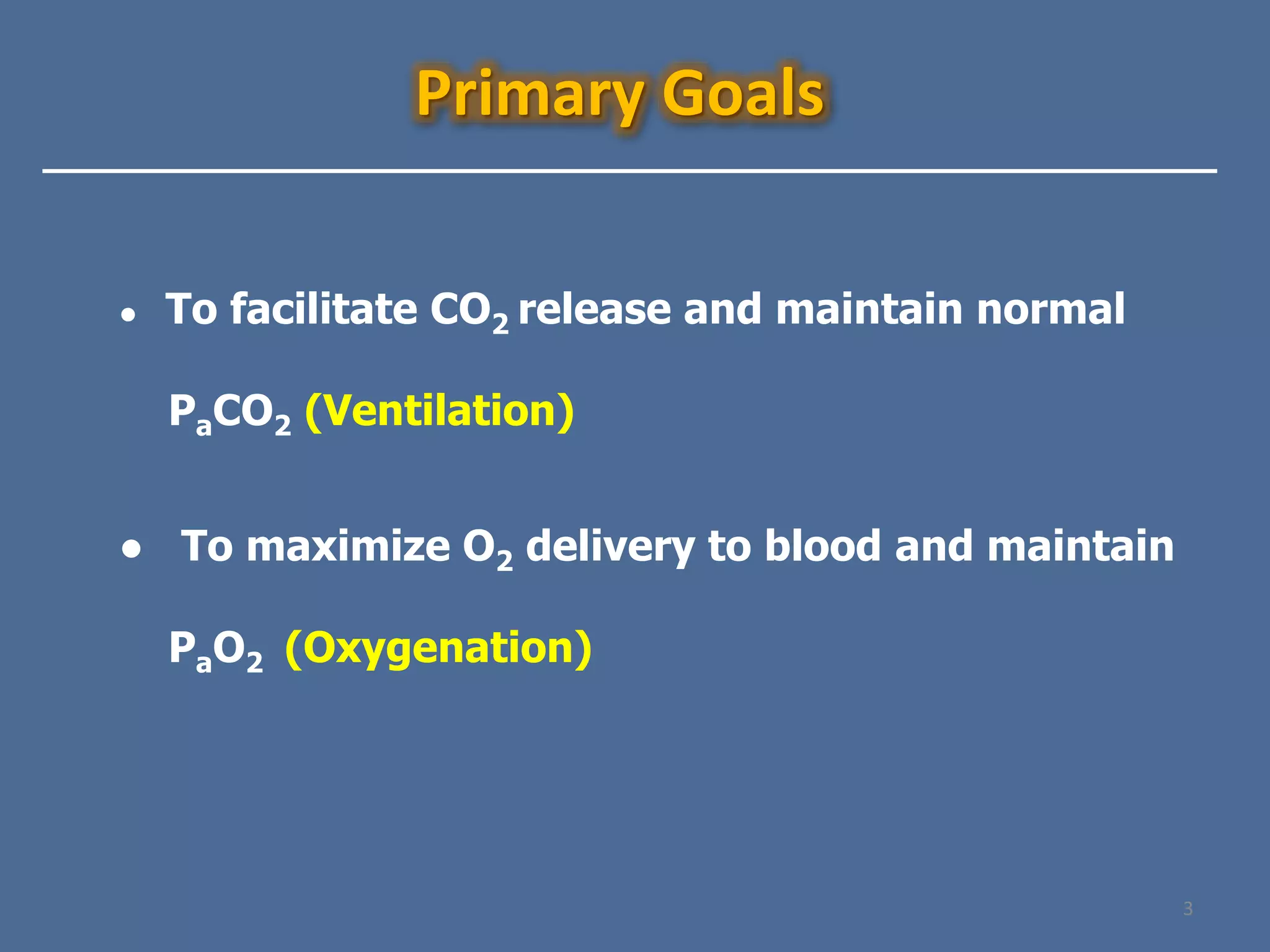 Approach to Mechanical ventilation | PPTX