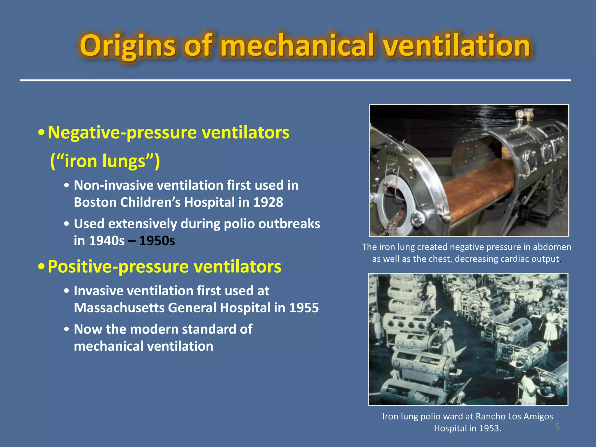 Approach to Mechanical ventilation | PPTX